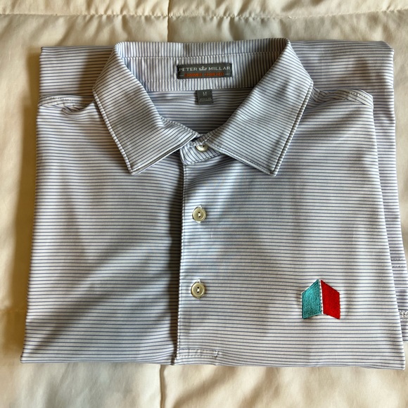 Peter Millar | Shirts | Peter Millar Summer Comfort Polo With Company ...